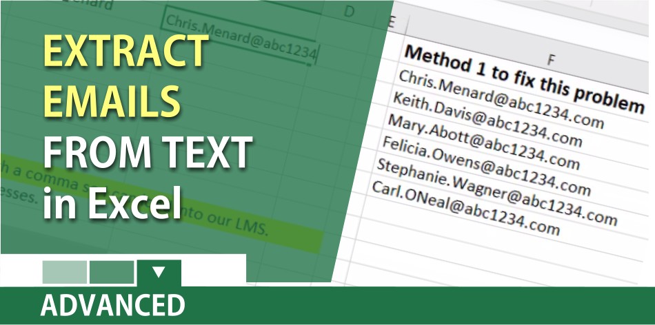 Extract Email Address From Text String Excel Exemple De Texte