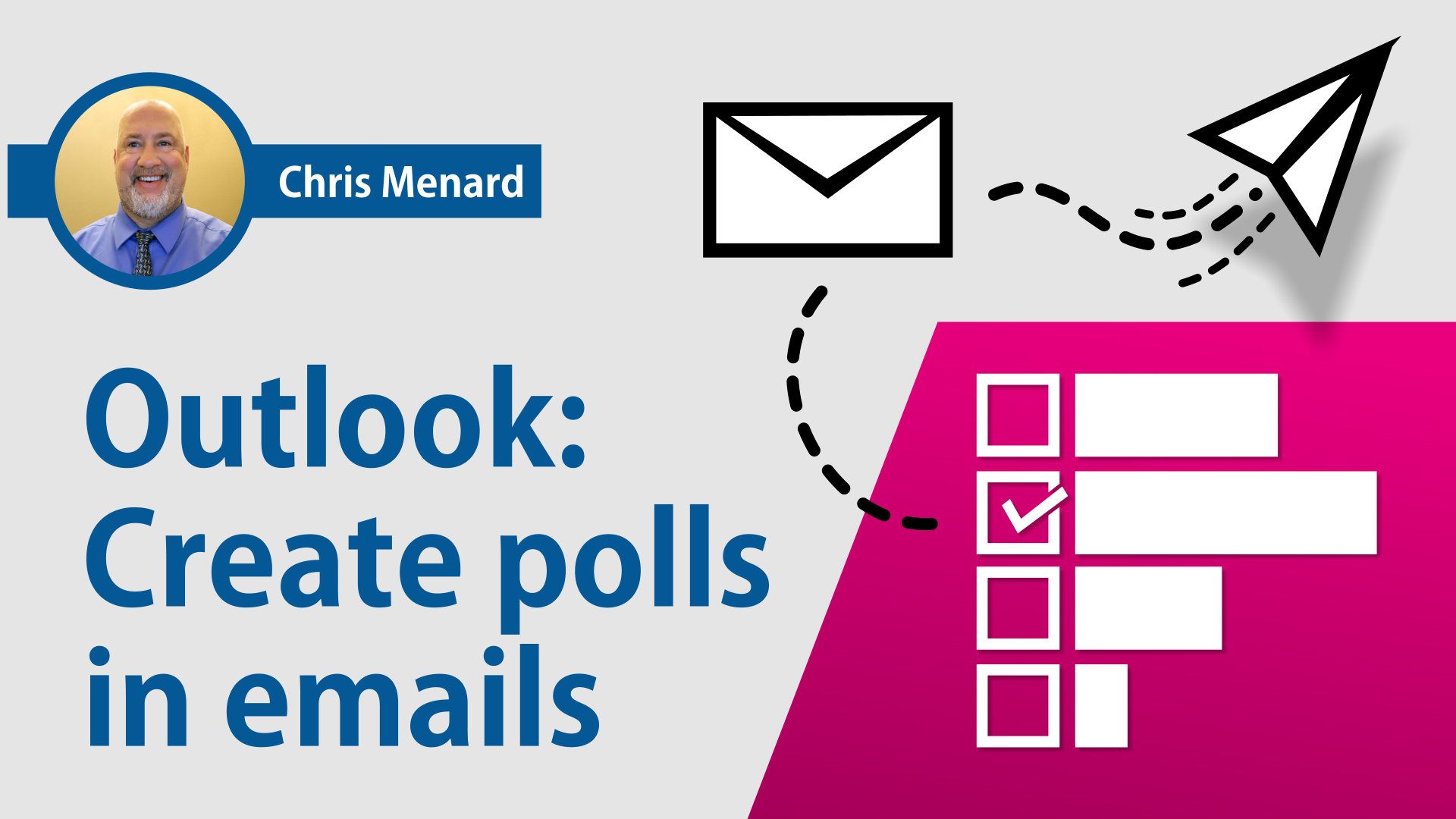 Create A Poll In An Outlook Email Chris Menard Training