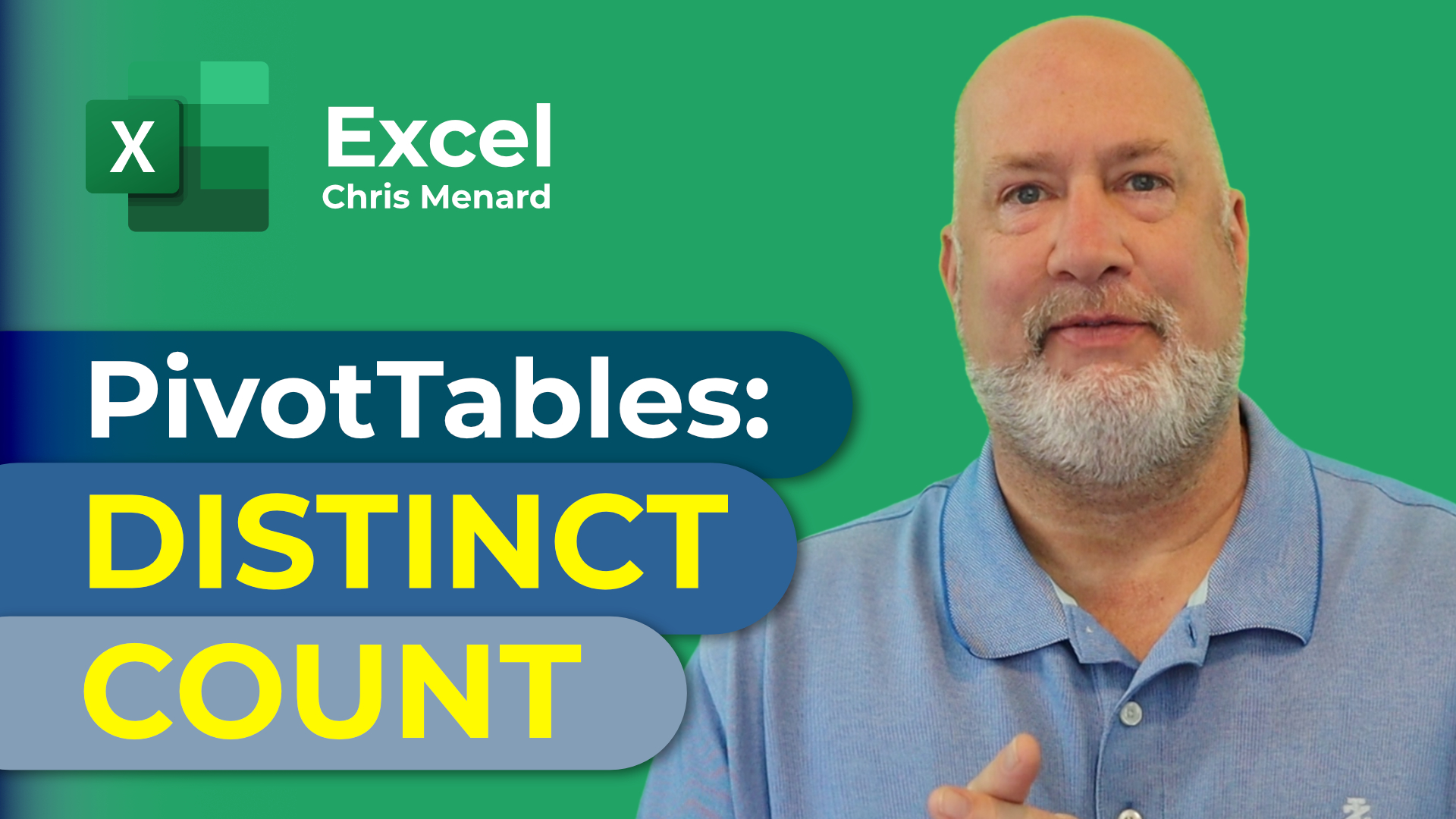 Excel Distinct Count With A PivotTable Chris Menard Training