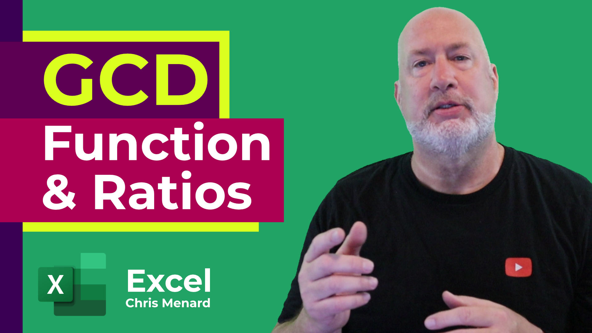 Excel How To Find The Greater Common Divisor GCD Function And Show 