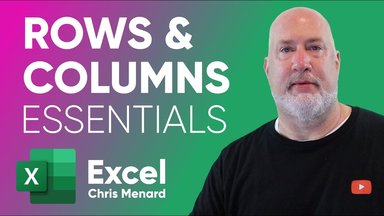 Excel Essential Skills Rows Columns And The EVIL Merge And Center Chris Menard Training