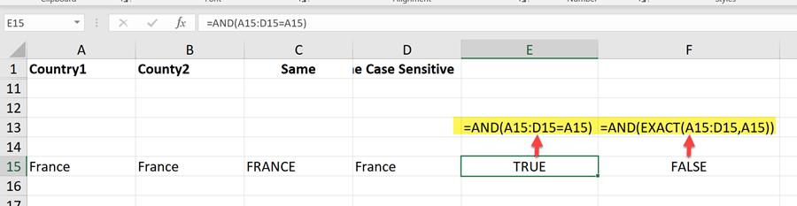 Excel Compare Two Or More Text Strings Chris Menard Training