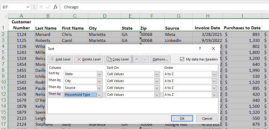 How To SORT Data In Excel 7 Tips Chris Menard Training