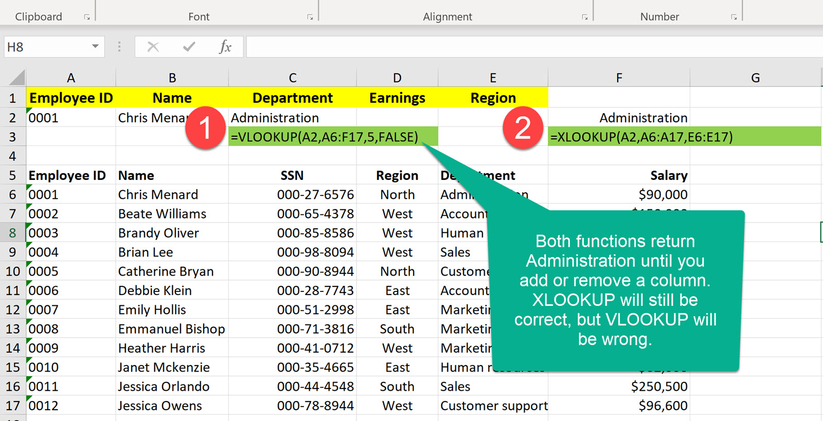 XLOOKUP Function In Excel Chris Menard Training