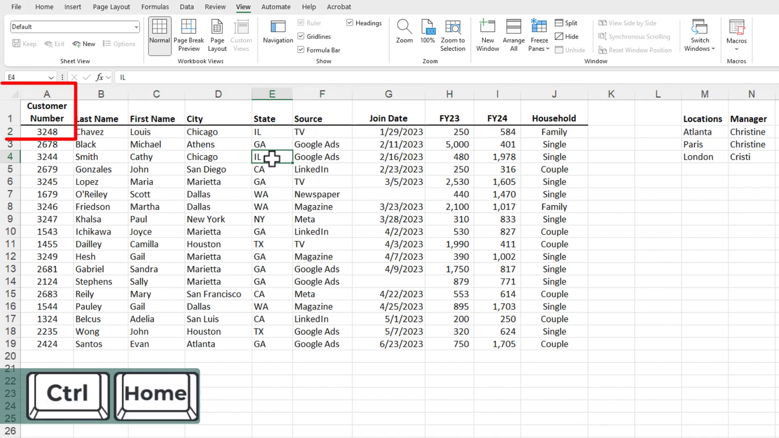 Essential Excel Keyboard Shortcuts for Selecting Data: Chris Menard ...