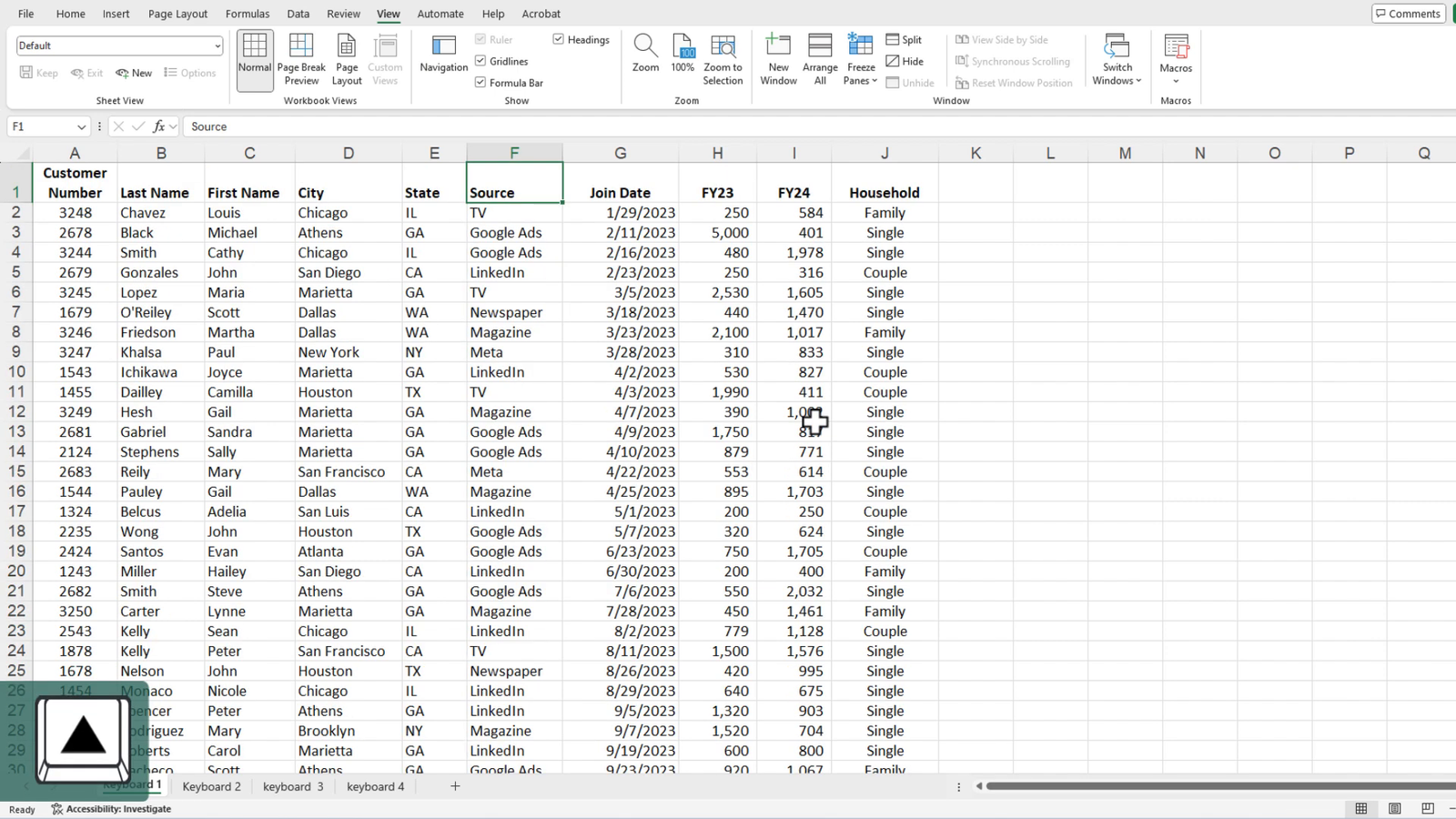 Essential Excel Keyboard Shortcuts for Selecting Data: Chris Menard Training