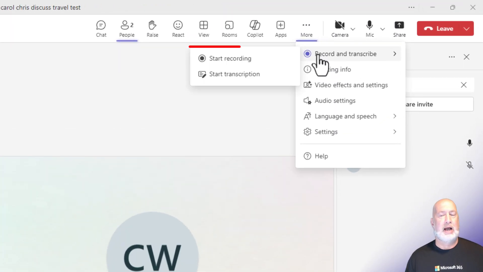 Teams Calls vs. Meetings: What is the Difference?: Chris Menard Training