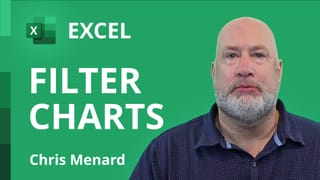 Excel Charts - three methods for filtering Chart Data: Chris Menard ...