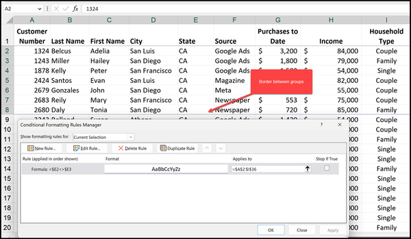 Excel - Easily Break Up Data using Subtotals and Conditional Formatting: Chris Menard Training