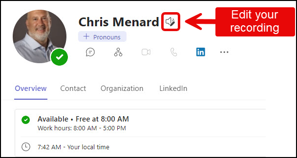 Microsoft Teams: How to Add Your Name Pronunciation (NEW Feature ...